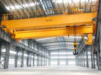 China Double Girder Overhead Crane for machining workshop handling low failure reliable for sale