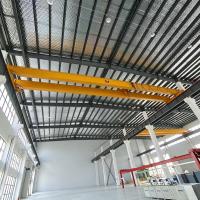 China 16t low noise smooth running precise positioning Double Girder Overhead Crane for metal ingot handling foundry workshop indoor lifting operations for sale