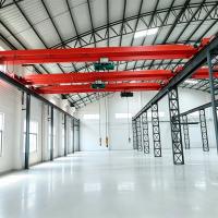 China 50t robust performance intelligent monitoring Double Girder Overhead Crane for oversized workpiece hoisting heavy industrial workshop handling operations for sale