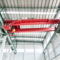 China Double Girder Overhead Crane High Rigidity Stable Hoisting Machine for Heavy Load Material Lifting for sale