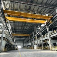 China 46t solid framework intelligent safety alert Double Girder Overhead Crane for super large workpiece hoisting heavy‑industry workshop handling operations for sale