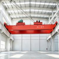 China 46t solid framework intelligent safety alert Double Girder Overhead Crane for super large workpiece hoisting heavy‑industry workshop handling operations for sale