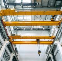 China Double Girder Overhead Crane Anti Vibration Industrial Lifting Crane for Heavy Load Manufacturing Operations for sale