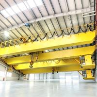 China Double Girder Overhead Crane Anti Vibration Industrial Lifting Crane for Heavy Load Manufacturing Operations for sale