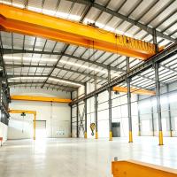 China Double Girder Overhead Crane High Stability Heavy Duty Lifting Equipment for Industrial Workshop and Foundry for sale