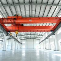 China 30t extended lifting height anti corrosion dependable brake assembly Double Girder Overhead Crane for casting raw stock handling foundry metallurgy workshop material transporting tasks for sale