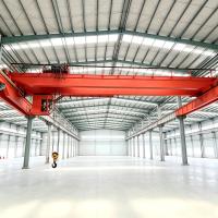 China 12t variable frequency limit protection anti‑collision function Double Girder Overhead Crane for metal billet hoisting metal processing factory material handling workflows for sale