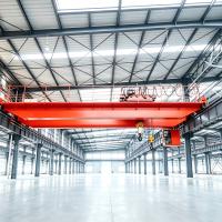 China Double Girder Overhead Crane Precision Positioning Industrial Crane for Large Span Factory Material Hoisting Operation for sale