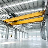 China 19t low vibration stable travelling easy periodic inspection Double Girder Overhead Crane for alloy casting workpiece handling foundry plant indoor cargo lifting operations for sale