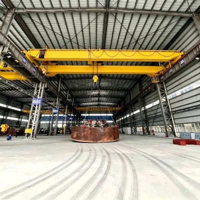 China Double Girder Overhead Crane Precision Positioning Industrial Crane for Large Span Factory Material Hoisting Operation for sale