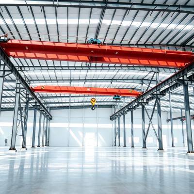China Heavy Duty Double Girder Overhead Crane Custom Designed for Workshop and Steel Plant Lifting for sale
