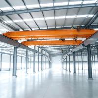 China Double Girder Overhead Crane High Stability Anti Vibration Lifting Machine for Heavy Load Manufacturing Cargo Lifting for sale