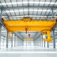 China Heavy Duty CE Approved Double Girder Overhead Crane for Metallurgy Workshop Material Lifting for sale