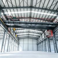 China Durable Heavy Load Double Girder Overhead Crane for Industrial Plant Bulk Material Processing for sale