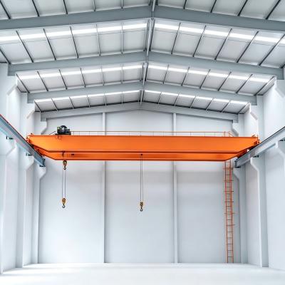 China Industrial Double Girder Bridge Crane High Safety Overhead Travelling Crane For Manufacturing Plant for sale