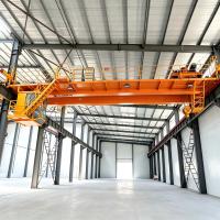 China Durable Heavy Load Double Girder Overhead Crane for Industrial Plant Bulk Material Processing for sale
