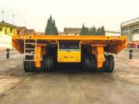 China self propelled modular transporter hydraulic module flatbed trailer for bridge heavy oversized cargo transport for sale