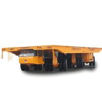 China self propelled modular transporter hydraulic module flatbed trailer for bridge heavy oversized cargo transport for sale