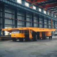 China heavy duty self propelled modular transporter hydraulic trailer for shipyard large equipment handling for sale