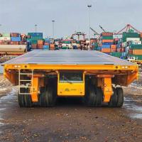 China heavy duty self propelled modular transporter hydraulic trailer for shipyard large equipment handling for sale