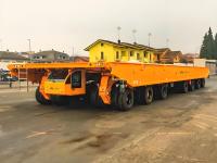 China 120ton to 300ton SPMT modular transporter series parallel combination for bridge girder and industrial module transport CE ISO for sale