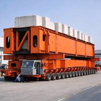 China Heavy load steerable modular Self-propelled Modular Transporter for heavy industry equipment transportation for sale