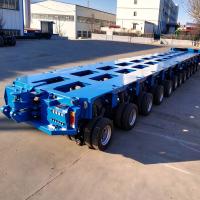 China adjustable height heavy duty Self-propelled Modular Transporter for power module transportation for sale
