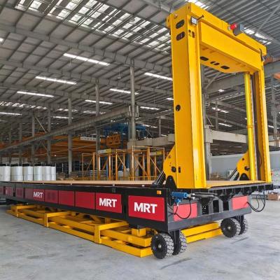 China Heavy Duty Self-Propelled Container Push Loader, Hydraulic Lifting 30Ton Machine for 20GP /40HQ Shipping Container for sale