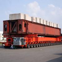 China Flexible Combination Heavy Duty Self-propelled Modular Transporter SPMT for Shipyard Cargo Transfer for sale