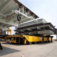 China heavy load flexible steering self propelled modular transporter for heavy machinery relocation for sale