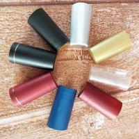 China Plastic Aluminum Cap Transparent PVC Heat Shrinkable Cover for Glass Bottle for sale