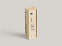 China Single Leather Red Wine Set Bottle Packaging Paper Box for Custom Wooden Wine Gift Box for sale