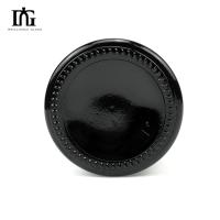 China CORK Sealing Type Custom Screen Logo Printing Black Glass 500ml 750ml Champagne Wine Bottle for sale