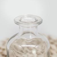 China Glass Body Material Transparent Liquor Spirit Bottle with Cork Custom 500ml 750ml Bottles for sale