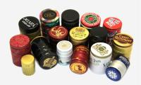 China Plastic Aluminum PVC Heat Shrinkable Wraps Film for Round Shape Custom Whiskey Bottle for sale