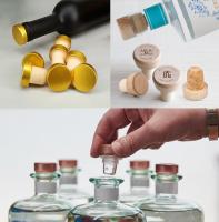 China Wooden T Shape Cap Cork Bottle Lid for Vodka Custom Logo Luxury Wine Bottle Stopper for sale