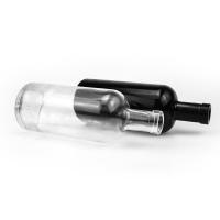 China Liquors and Beverage 700ml Transparent Whisky Vodka Packing Bottle with Aluminum Cork for sale