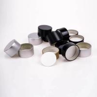 China Customized Size Aluminum Glass T Shape Cap with Polymer Stopper and Wooden Painting for sale