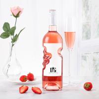 China 750ml Clear Empty Glass Bottle for Brandy and Liquors Customized Design for sale
