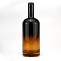 China 700ml Liquor Glass Bottle for Beverage Industrial Beverage Transparent Amber Black for sale