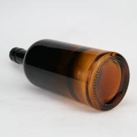China 700ml Liquor Glass Bottle for Beverage Industrial Beverage Transparent Amber Black for sale