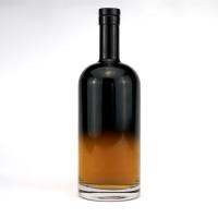 China Liquors and Beverage Tequila End Semi-Spraying Glass Vodka Bottle 500ml 700ml 750ml 1000ml for sale