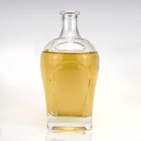 China 700ml/750ml Capacity Glass Wine Bottle With Lid For Customized Engraving And Branding for sale