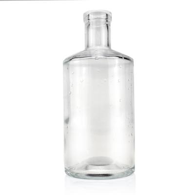 China Tequila Application 700ml/750ml Transparent Glass Wine Bottles with OEM/ODM Approval for sale