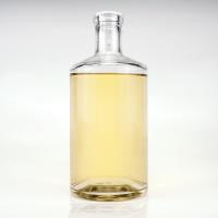 China Tequila Application 700ml/750ml Transparent Glass Wine Bottles with OEM/ODM Approval for sale