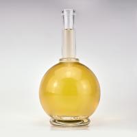 China Custom Big Belly Round Shape 50cl Wine Glass Bottle 500ml for Liquors and Beverages for sale