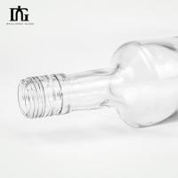 China Custom Shape 700ml 750ml 1000ml Glass Body Vodka Liquor Gin Empty Whiskey Bottle for Your for sale