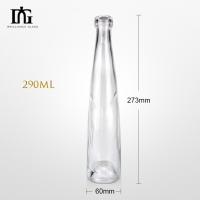 China Glass Body Engraving Surface Handling 500ml Round Champagne Bottle with Good Sealing for sale