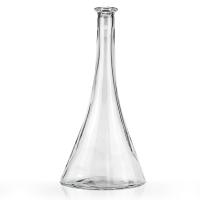 China Whisky Vodka Rum Brandy CORK Glass Bottle with Easy Hold Fashion Shape and Sealing Type CORK for sale