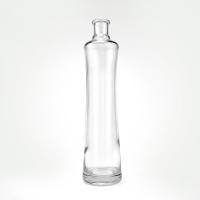 China Screen Printing Hot Stamping Painting Engraving Electroplating Glass Bottle with Cork Cap for sale
